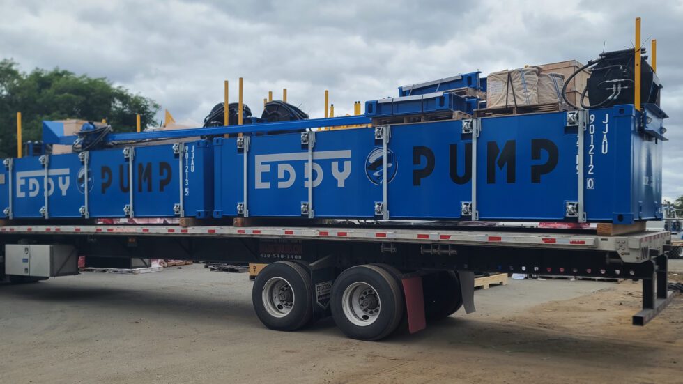 Modular Sectional Barges - EDDY Pump