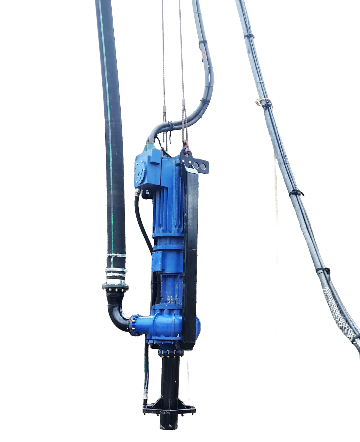 4-Inch JPE 4000 Electric Cable Deployed Pump with Jetting Ring