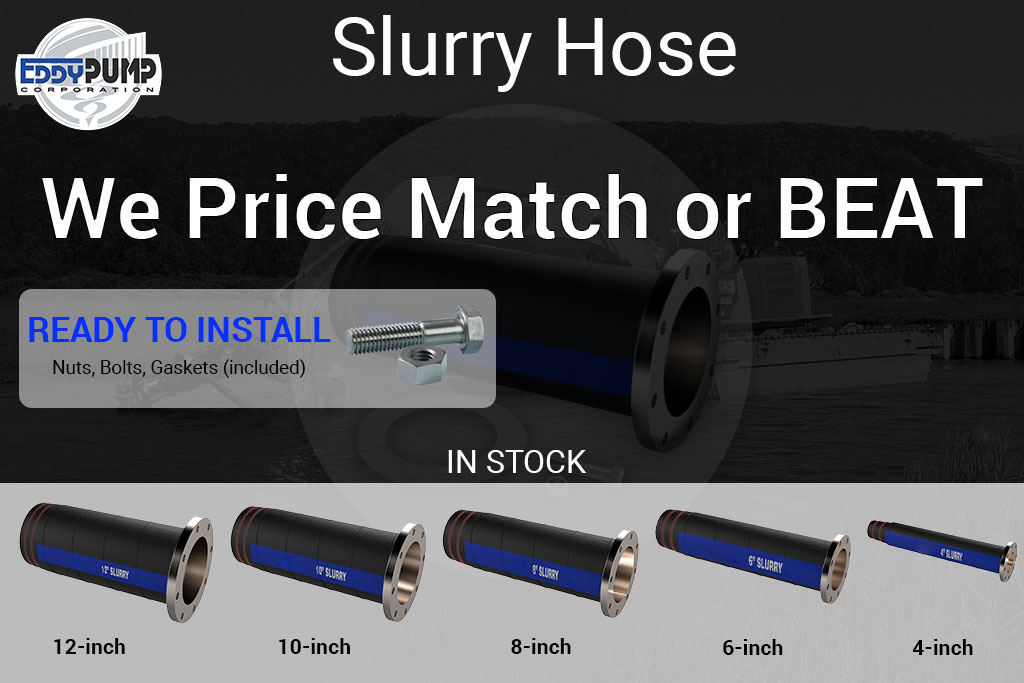 Quality Discharge Slurry Hose, Built Tough For Abrasion | Eddy Pump